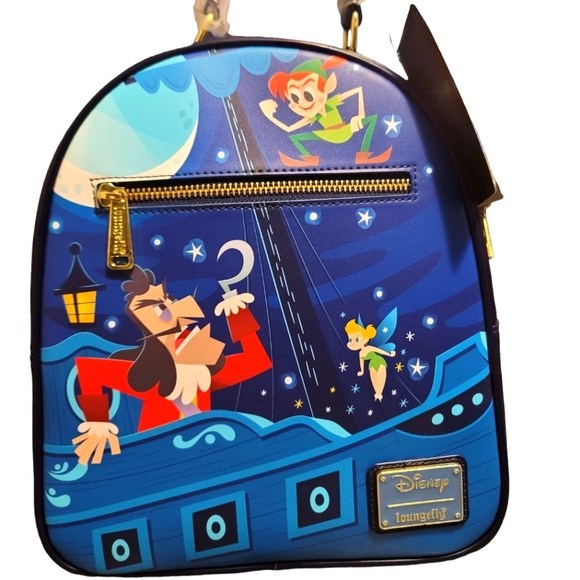 Loungefly | Bags | Peter Pan Lounge Fly Mini Backpack | Poshmark
